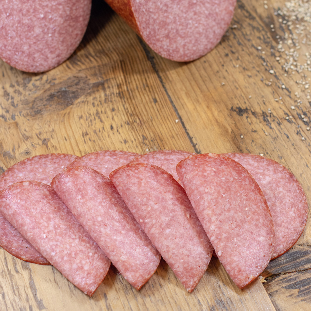 SB Cervelatwurst 80g von MEERPOHL Spezialitäten-Fleischerei ...